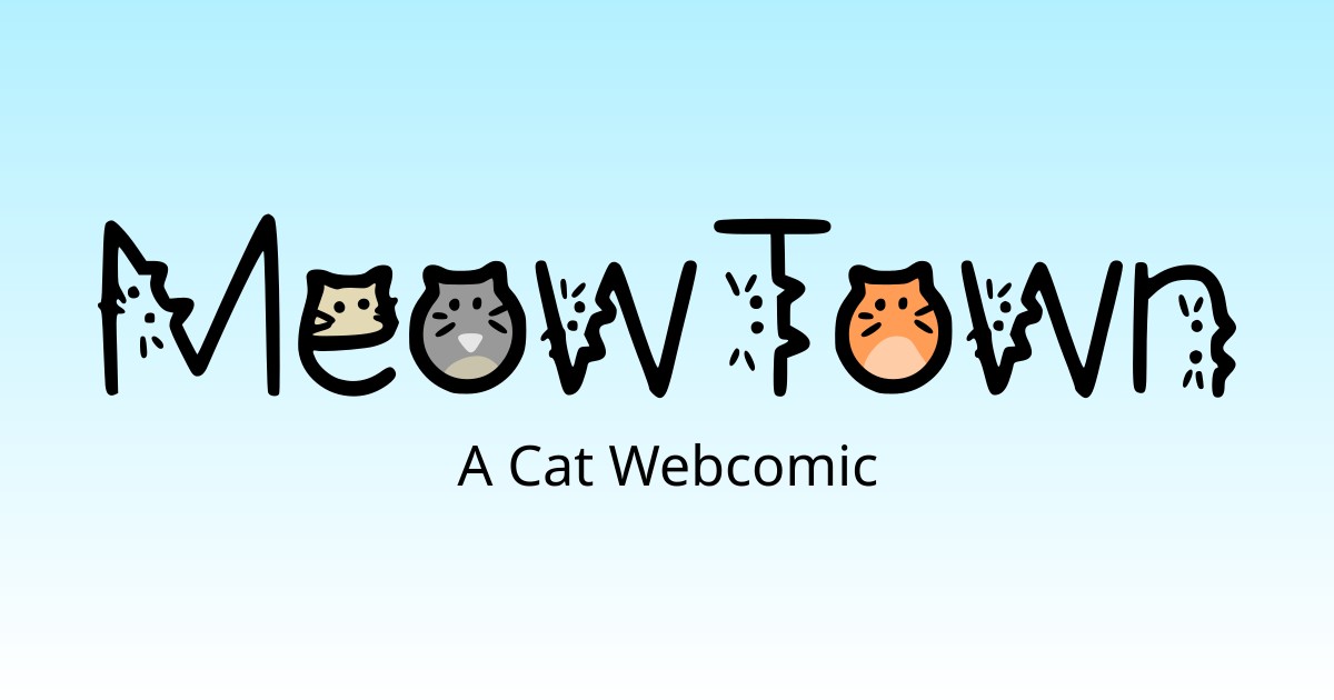 MeowTown ∵ A Cat Webcomic